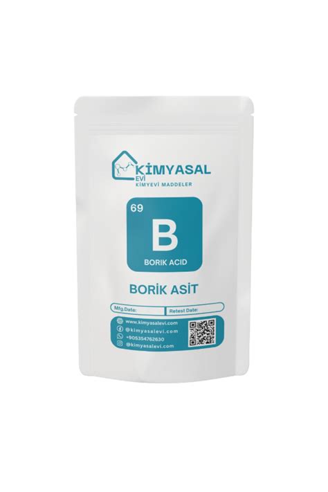 Genel Markalar 069 Borİk Asİt Borik Acid 500 Gr Fiyatı Yorumları