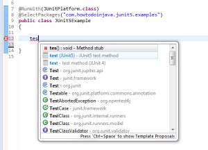 JUnit 5 Test Templates For Eclipse HowToDoInJava
