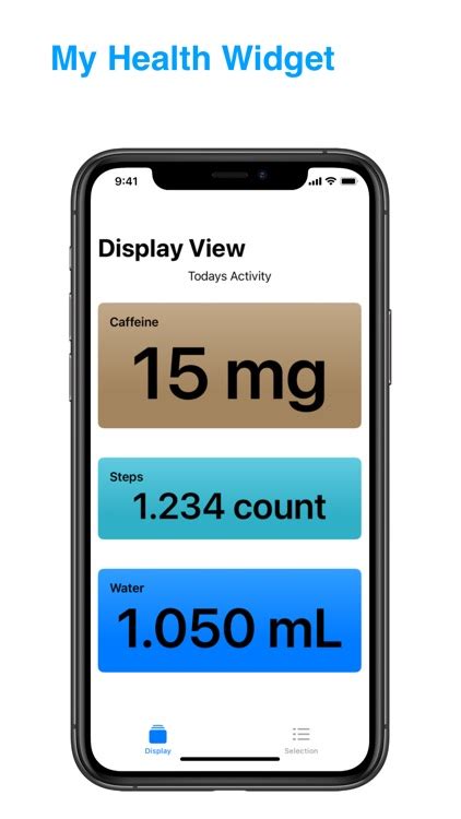 My Health Widget By Mysteryfilesnl