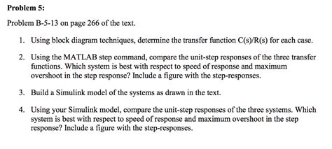 solved b 5 13 figure 5 77 shows three systems system i is