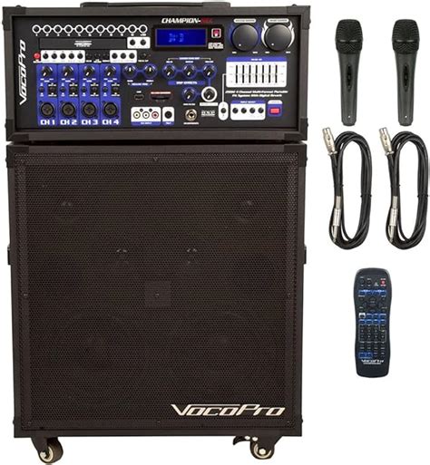 Vocopro 200w Multi Format Portable Pa System With Digital