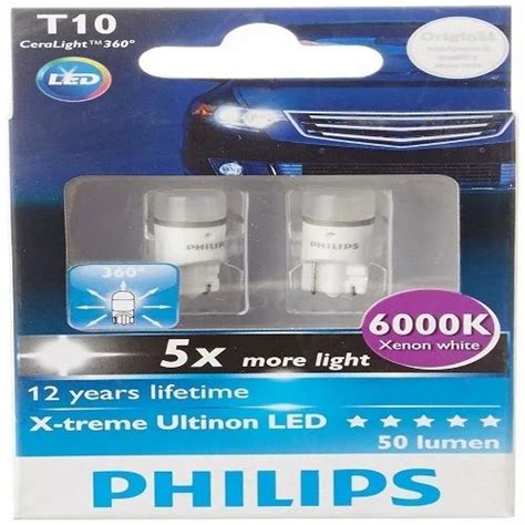 12 V White Philips LED Car Lamp At 1309 Piece In New Delhi ID 13596822748