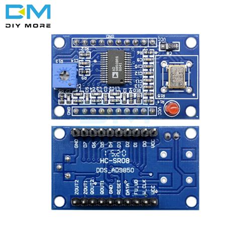 Ad9850 Ad9851 Dds Signal Generator Module 2 Sine Wave 2 Square Wave Ou Diymore