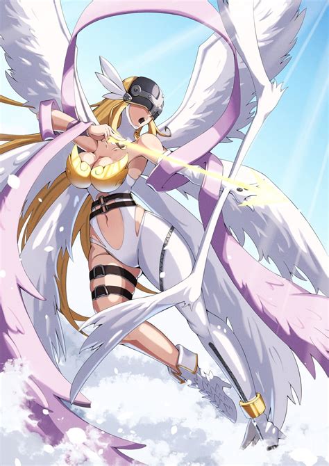 Angewomon Digimon Drawn By Kotatsu Nukunuku Danbooru Angewomon Digimon Drawn By Kotatsu Nukunuku Danbooru