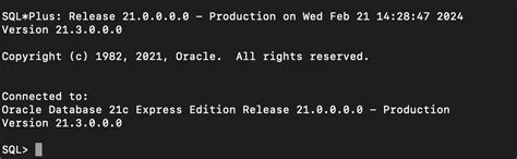 Running Oracle 21c On Apple Chips M1 — M2 Arm Architecture By
