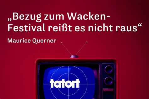 Tatort Folge „borowski Und Das Unschuldige Kind Von Wacken Aus Kiel Fake Brüste Inklusive
