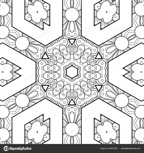 Abstract Computer Generated Fractal Design Fractal Never Ending Pattern Fractals Stock