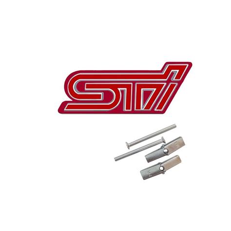 Subaru Sti Металлическая автомобильная передняя решетка Эмблема купить по выгодным ценам в