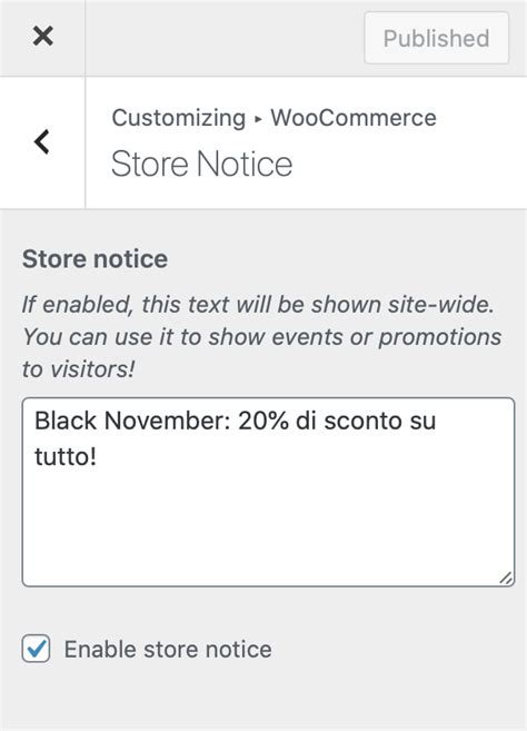 Wordpress How To Read Store Notice Values From Php In Woocommerce Stack Overflow