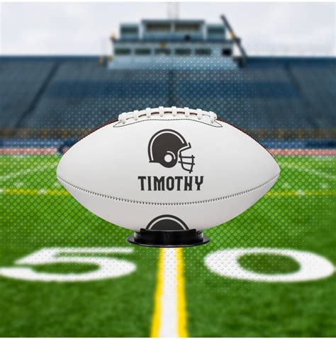 Personalized Football T Custom Name And Image Fullmidmini Size By