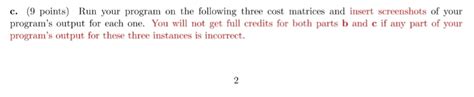 Solved Program Requirements Design An Algorithm By Applying Chegg
