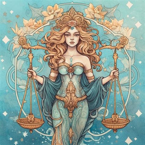 Premium Ai Image Cute Libra Design
