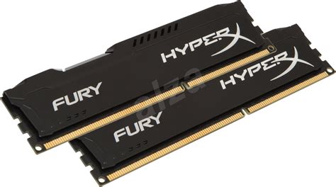 Kingston 8GB DDR4 2133MHz CL14 HyperX Fury Black Series - Operační ...