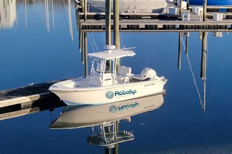 robosys automation unveils autonomous trial boat