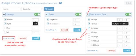 Master Options User Manual