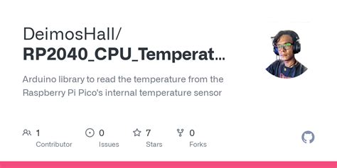 Github Deimoshallrp2040cputemperature Arduino Library To Read The