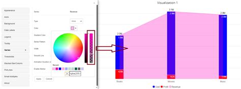 Color Picker With Opacity Vitaracharts Custom Visuals Plugin For Microstrategy Documentation