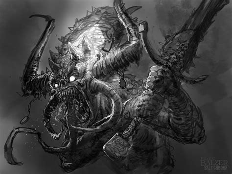 Bloodletter Art By Helge C Balzer 40k Gallery