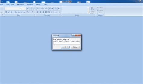 how to password protect ms word excel and powerpoint files
