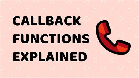 Callbacks In Javascript — What Why And How By Pooja Prabakar Apr