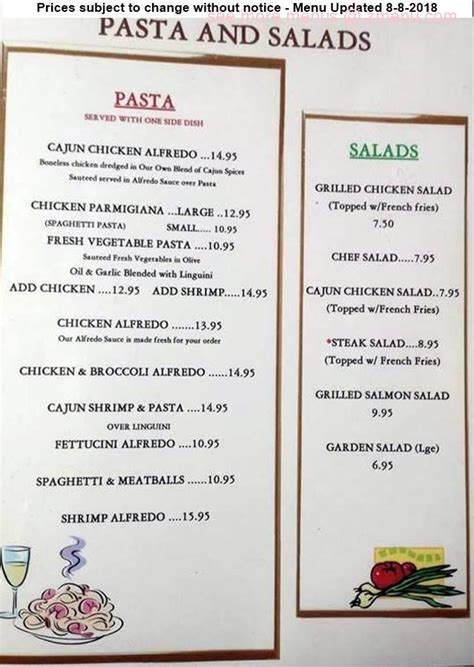 Online Menu Of Prime Thyme Restaurant Restaurant Morgantown West