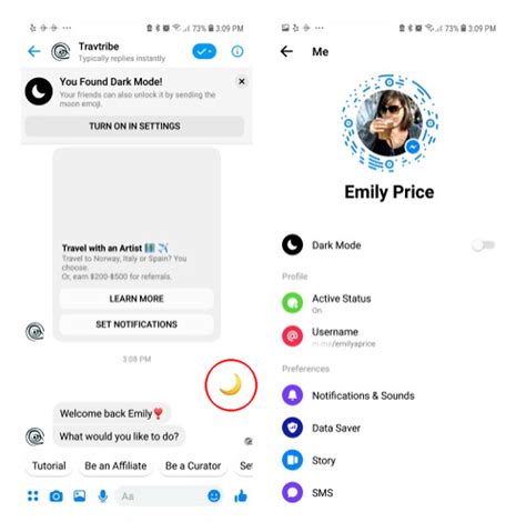How To Enable Dark Mode On Facebook Messenger For Android Techeblog