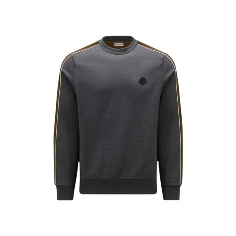 몽클레르 컬러 블록 스웨트셔츠 다크 그레이 23fw Moncler Kream
