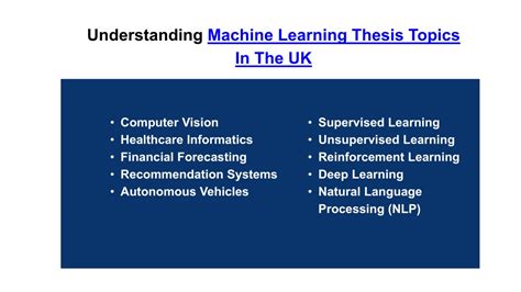 Ppt Machine Learning Thesis Topics In London Powerpoint Presentation Id12906420