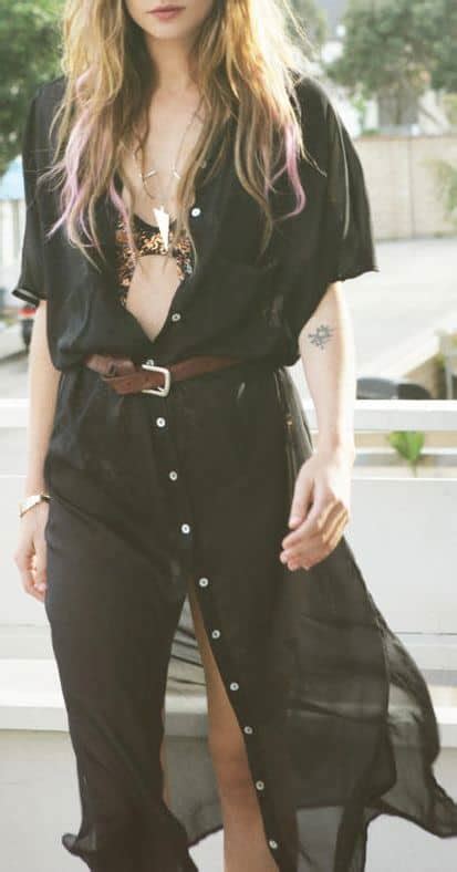 The Unbuttoned Trend A New Way To Wear Your Shirts The Fashion Tag Blog