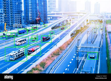 Machine Learning Analytics Identify Vehicles Technology Artificial Intelligence Concept