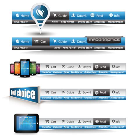 Add Image Icons At Navigation Menus