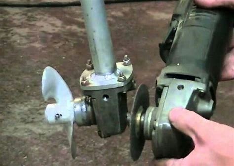 Wooden Outboard Motor Powered By A Cordless Drill Artofit