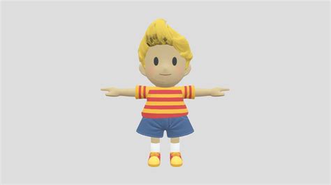 Lucas Color 1 Ssb4 Download Free 3d Model By Austin Zimmermann Austinzimmermann