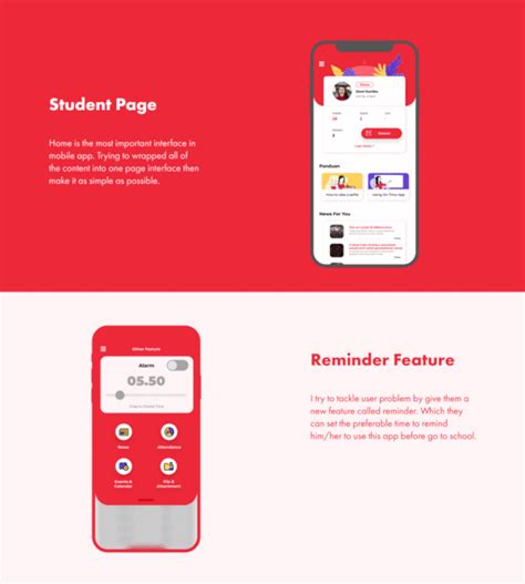 Babe Attendance UI UX Case Study Behance