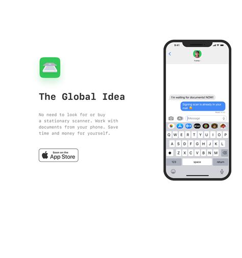 my scanner ios app on behance
