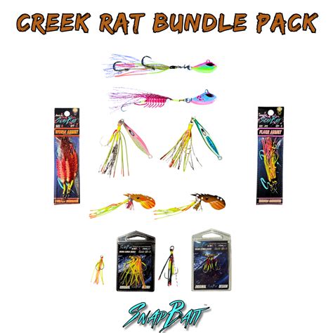 Creek Rat Bundle Pack Snapbait Australia