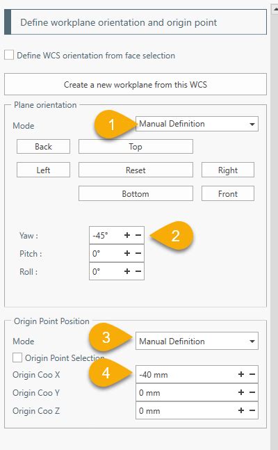 Tool Orientation Ecam Documentation Site