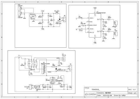 Tda2616 Or Tda1521 Audio Power Amplifier Module Xtronic