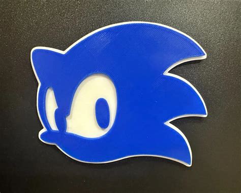 Sonic The Hedgehog Magnet By Stebe Makerworld
