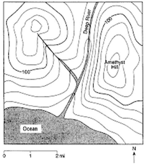 Solved Assume That The Contour Interval Is 20ft Place A Chegg Com