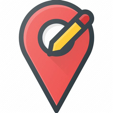 Edit Geolocation Location Map Pin Icon Download On Iconfinder