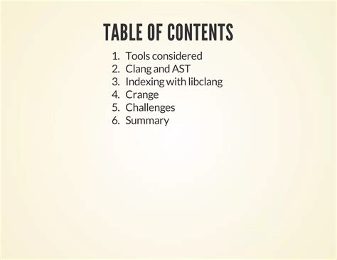 Crange Clang Based Tool To Index And Cross Reference Cc Source Code Pdf