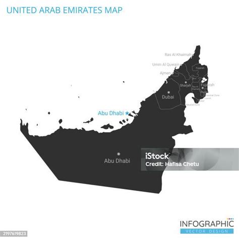 아랍 에미리트 국가 정치 행정지도 상세한 벡터 일러스트 레이 션 와 함께 나누기 주 수도 이름 개요 단순성 스타일 0명에 대한 스톡 벡터 아트 및 기타 이미지 Istock