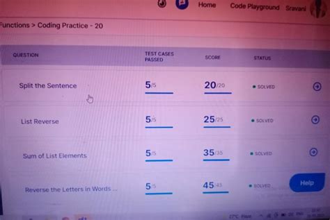 Sravani Kanjula On Linkedin Day27 30daysofcodechallenge Nxtwave Ccbp Ccbpian Coding