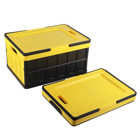 China 32l Lidded Collapsible Storage Bins Manufacturers And Suppliers Bebooe