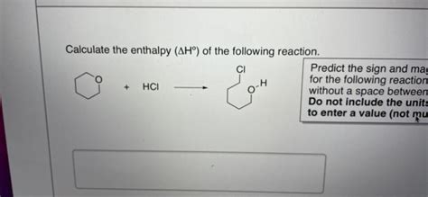Solved Calculate the enthalpy AHº of the following Chegg