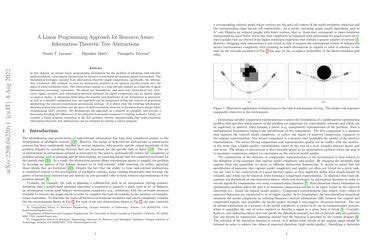 A Linear Programming Approach For Resource Aware Information Theoretic