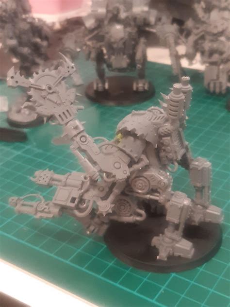2 Killa Cans Melted Together For A Deff Dread R Orks
