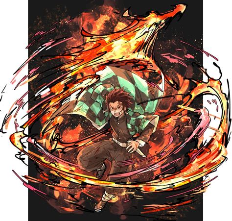 Kamado Tanjirou Kimetsu No Yaiba Drawn By Kankan Danbooru
