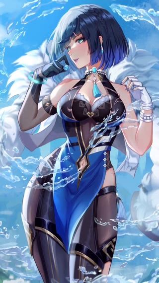 炫酷短发女生插画壁纸 炫酷短发女生插画手机壁纸 炫酷短发女生插画手机动态壁纸 元气壁纸
